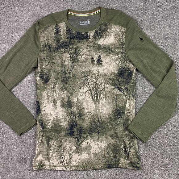 Smartwool | Shirts | Smart Wool Classic Thermal Merino Base Layer Shirt ...